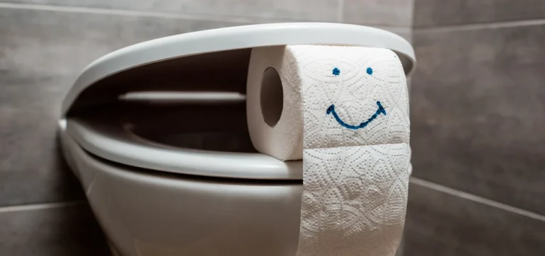 Only Paper Pee and Poo Down the Loo! - MIX 56